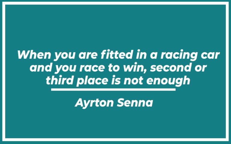 113 Top Racing Quotes (with Commentary) - Burning For Success