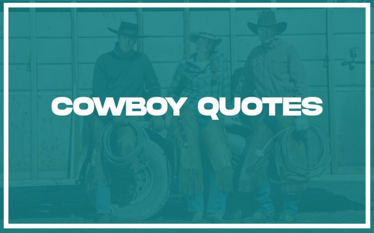 115+ Best Cowboy Quotes (with Commentary) - Burning For Success