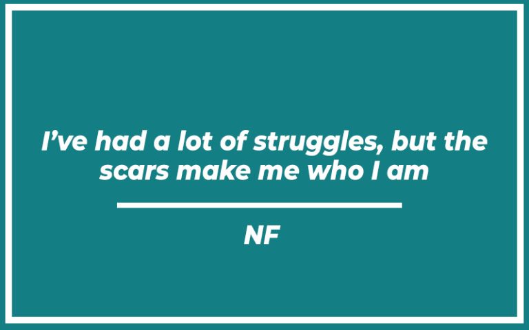 113+ Best NF Quotes (with Commentary) - Burning For Success