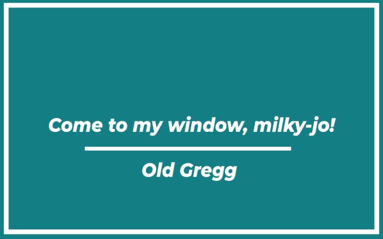 113 Best Old Gregg Quotes (with Commentary) - Burning For Success