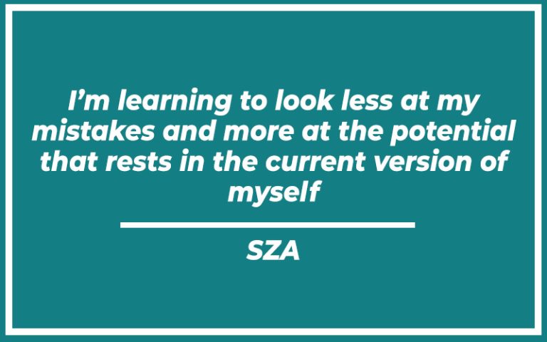110+ Top Sza Quotes (with Commentary) - Burning For Success