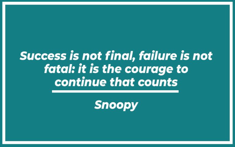 113 Best Snoopy Quotes (with Commentary) - Burning For Success