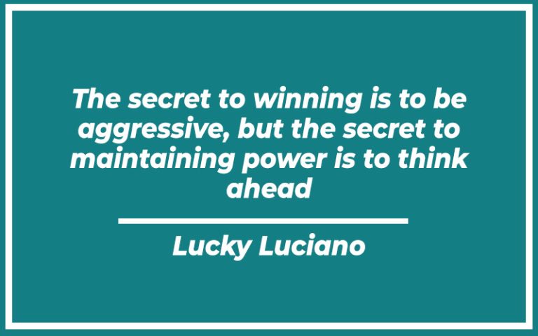 115+ Best Mafia Quotes (with Commentary) - Burning For Success