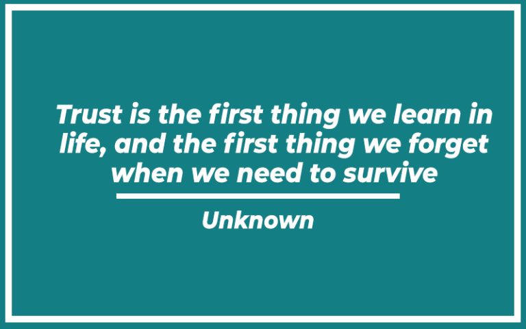 110+ Top Trust No One Quotes (with commentary) - Burning For Success