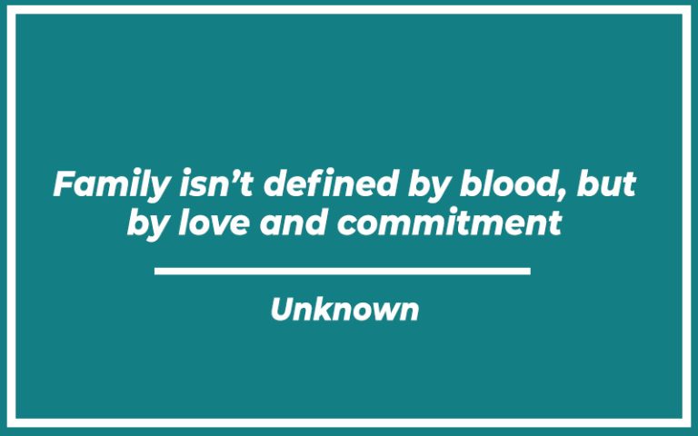113 Best Blended Family Quotes (with Commentary) - Burning For Success