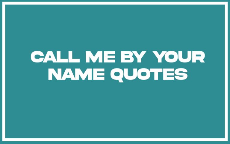 113 Best Call Me by Your Name Quotes (with Commentary) - Burning For ...