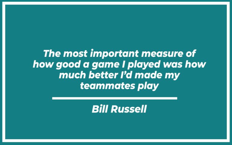113 Best Bill Russell Quotes (with Commentary) - Burning For Success