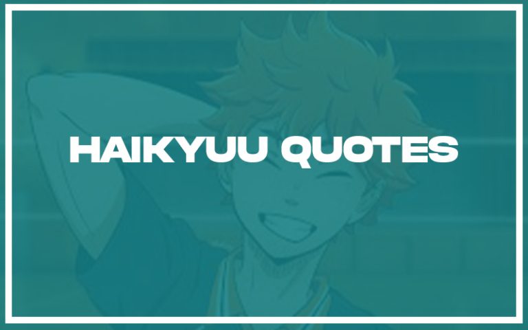 113 Best Haikyuu Quotes (with Commentary) - Burning For Success