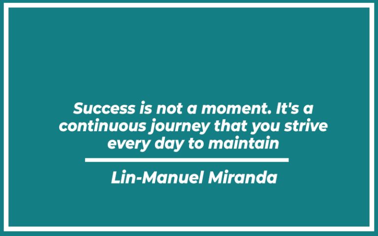 113 Best Lin-Manuel Miranda Quotes (with Commentary) - Burning For Success