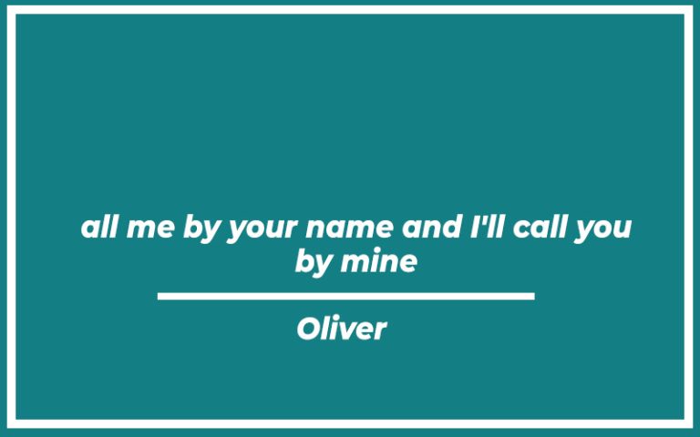 113 Best Call Me by Your Name Quotes (with Commentary) - Burning For ...