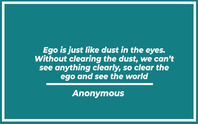 115 Best Ego Quotes (with Commentary) - Burning For Success