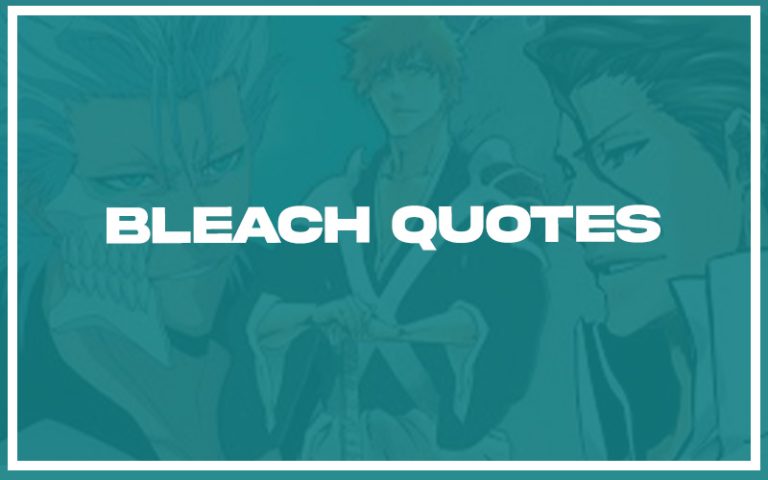 113 Best Bleach Quotes (with Commentary) - Burning For Success