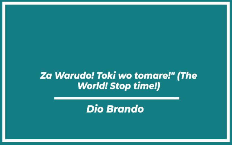 113 Best Jojo Quotes (with Commentary) - Burning For Success