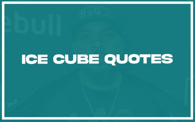 113 Best Ice Cube Quotes (with Commentary) - Burning For Success