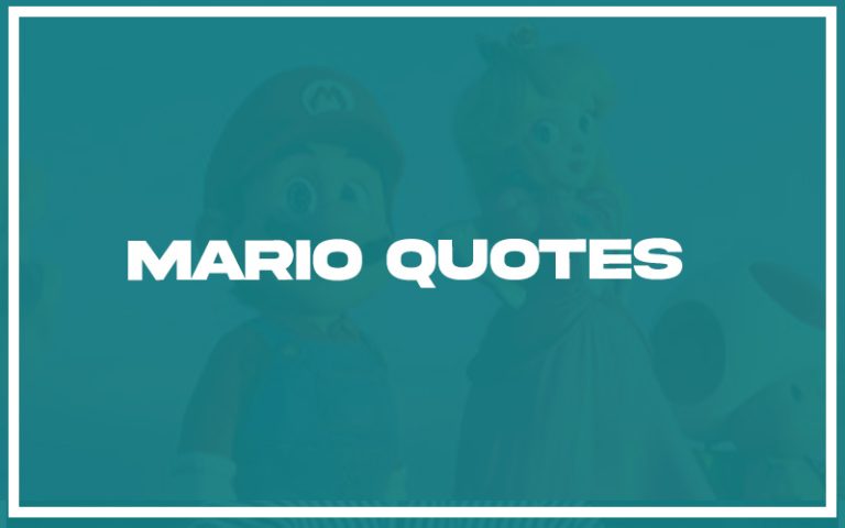113 Best Mario Quotes (with Commentary) - Burning For Success