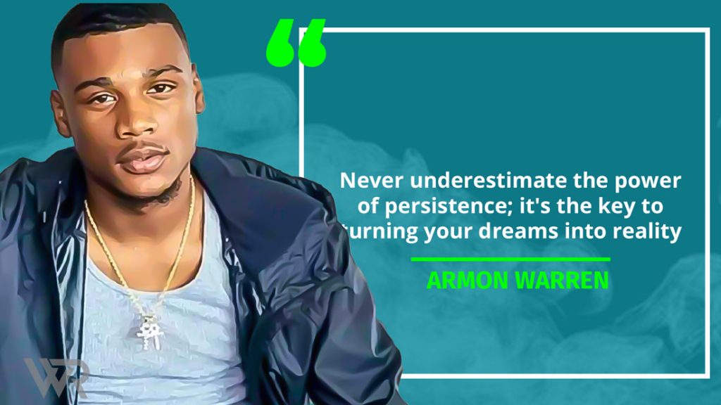 Armon Warren Net Worth & Achievements - Burning For Success
