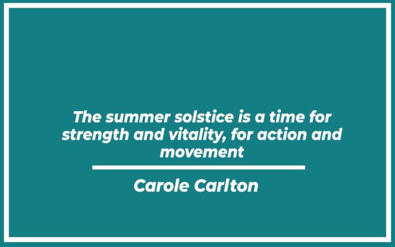 115 Best Summer Solstice Quotes (with Commentary) - Burning For Success