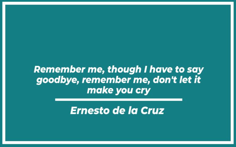 115 Best Coco Quotes (with Commentary) - Burning For Success