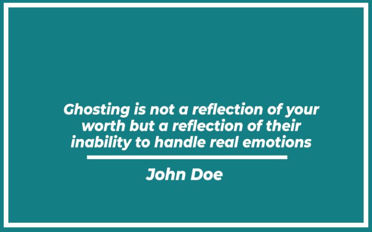 113 Best Ghosting Quotes (with Commentary) - Burning For Success
