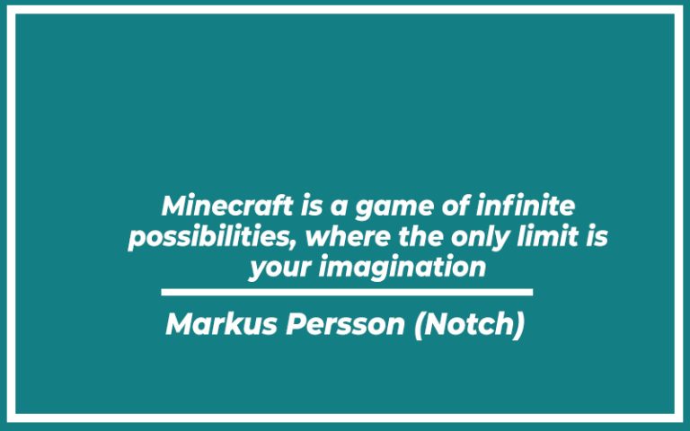 115 Best Minecraft Quotes (with Commentary) - Burning For Success