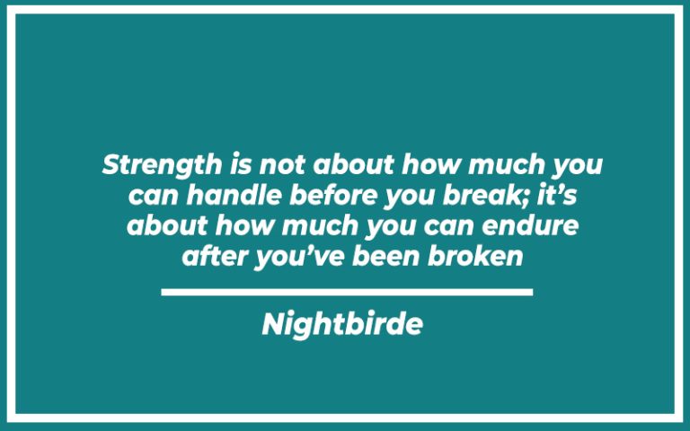 115 Best Nightbirdie Quotes (with Commentary) - Burning For Success