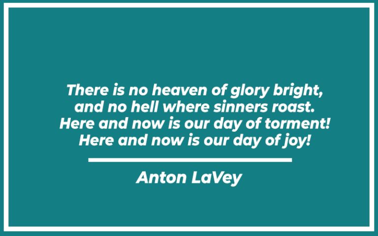 113 Best Anton LaVey Quotes (with Commentary) - Burning For Success