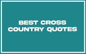 115 Best Cross Country Quotes (with Commentary) - Burning For Success