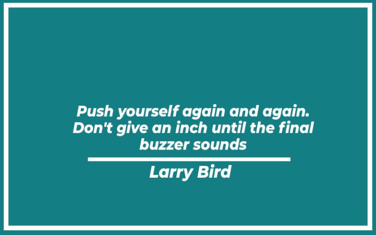 115 Best Larry Bird Quotes (with Commentary) - Burning For Success