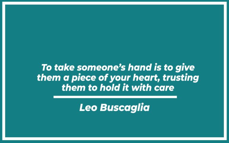 113 Best Holding Hands Quotes (with Commentary) - Burning For Success