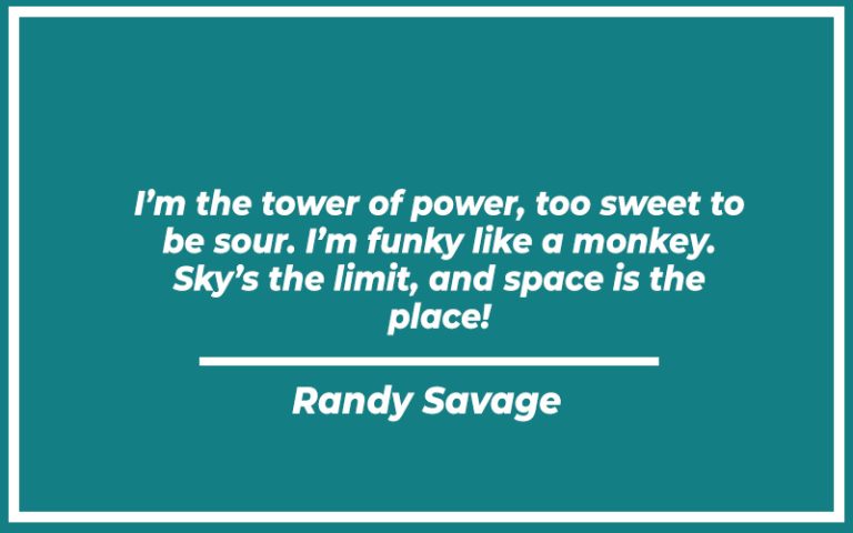 115 Best Macho Man Randy Savage Quotes (with Commentary) - Burning For ...