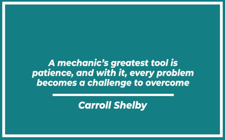 115 Best Mechanic Quotes (with Commentary) - Burning For Success