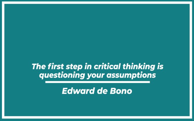 113 Best Quotes About Assumption (with Commentary) - Burning For Success