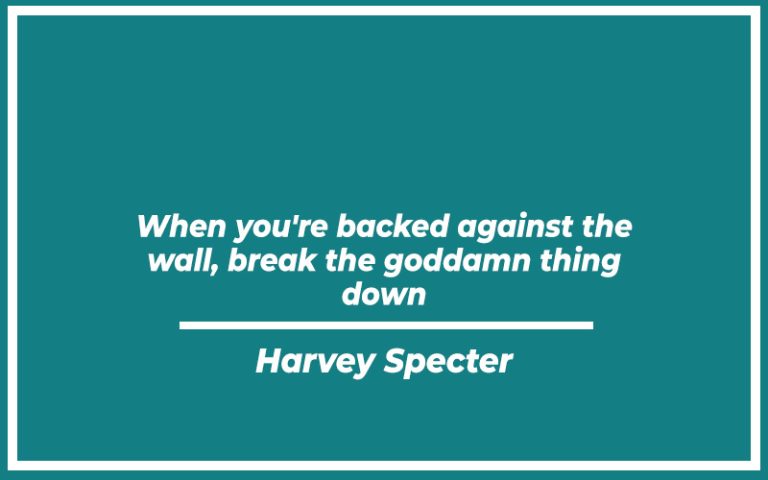 115 Best Suits Quotes (with Commentary) - Burning For Success