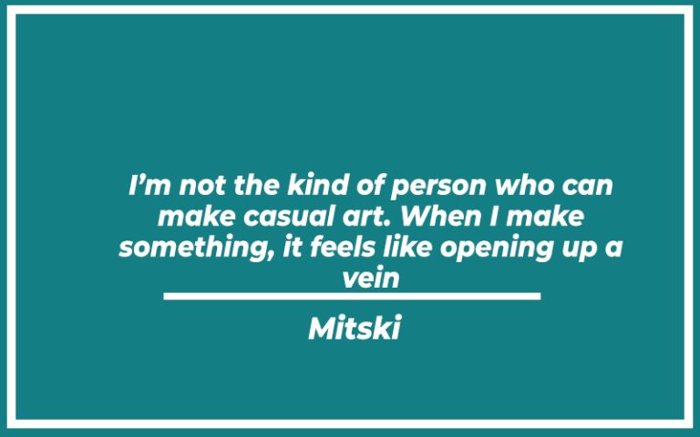 115 Best Mitski Quotes (with Commentary) - Burning For Success