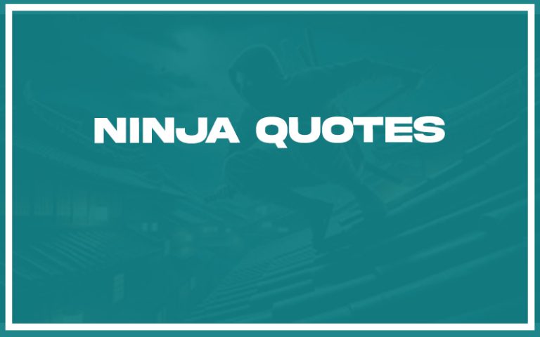 115 Best Ninja Quotes (with Commentary) - Burning For Success