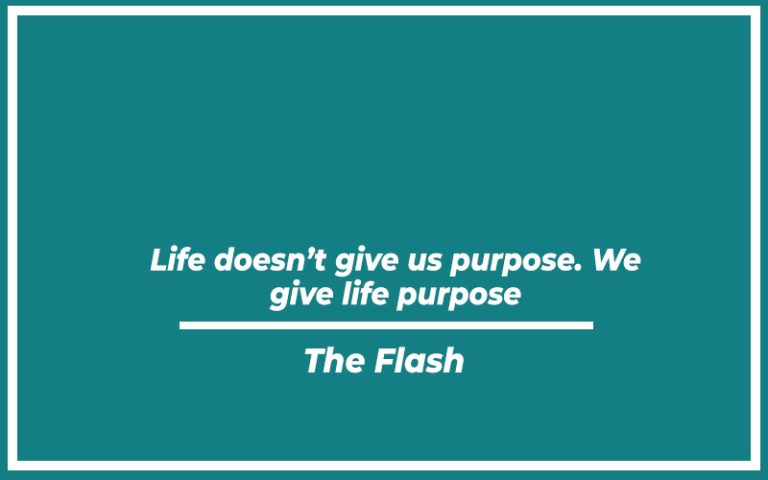 115 Best Flash Quotes (with Commentary) - Burning For Success