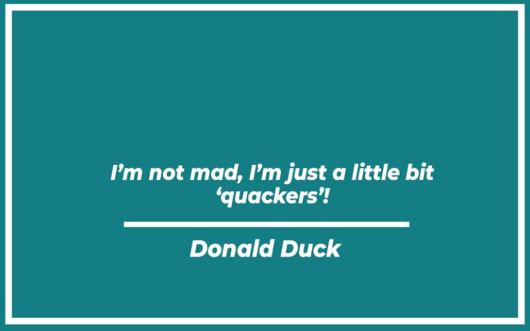 131 Best Donald Duck Quotes (with Commentary) - Burning For Success