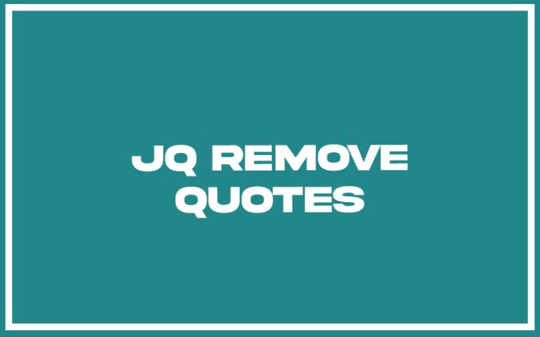 113 Best JQ Remove Quotes (with Commentary) - Burning For Success