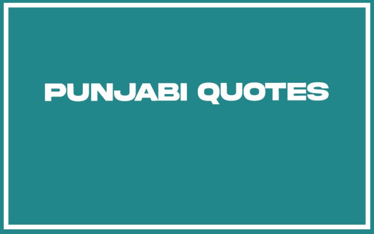 151 Best Punjabi Quotes (with Commentary) - Burning For Success