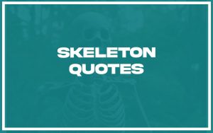 151 Best Skeleton Quotes (with Commentary) - Burning For Success