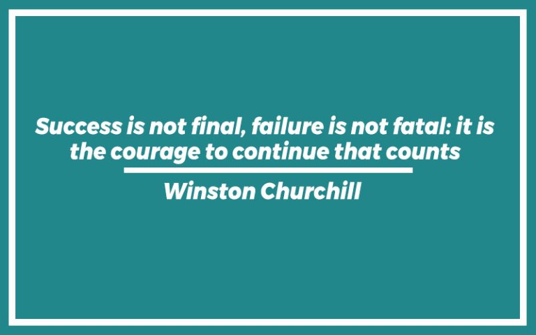 151 Best Failure Is Not an Option Quotes (with Commentary) - Burning ...