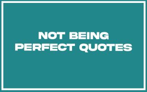 151 Best Not Perfect Quotes (with Commentary) - Burning For Success