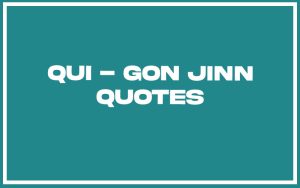 151 Best Qui Gon Jinn Quotes (with Commentary) - Burning For Success