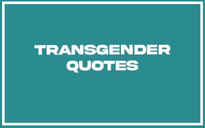 151 Best Transgender Quotes (with Commentary) - Burning For Success