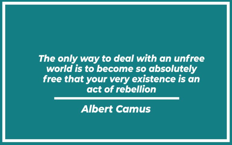 151 Best Albert Camus Quotes (with Commentary) - Burning For Success