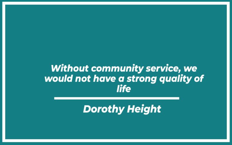 151 Best Dorothy Height Quotes (with Commentary) - Burning For Success