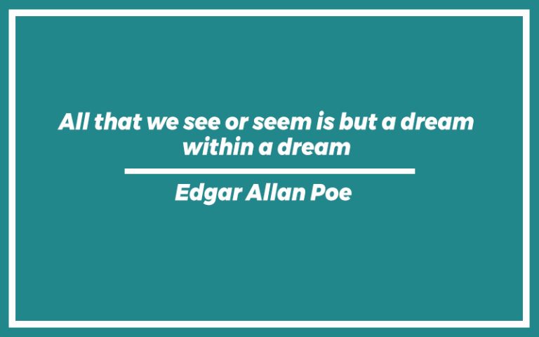 151 Best Edgar Allan Poe Quotes (with Commentary) - Burning For Success