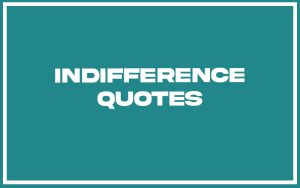 151 Best Indifference Quotes (with Commentary) - Burning For Success