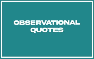 151 Best Observational Quotes (with Commentary) - Burning For Success