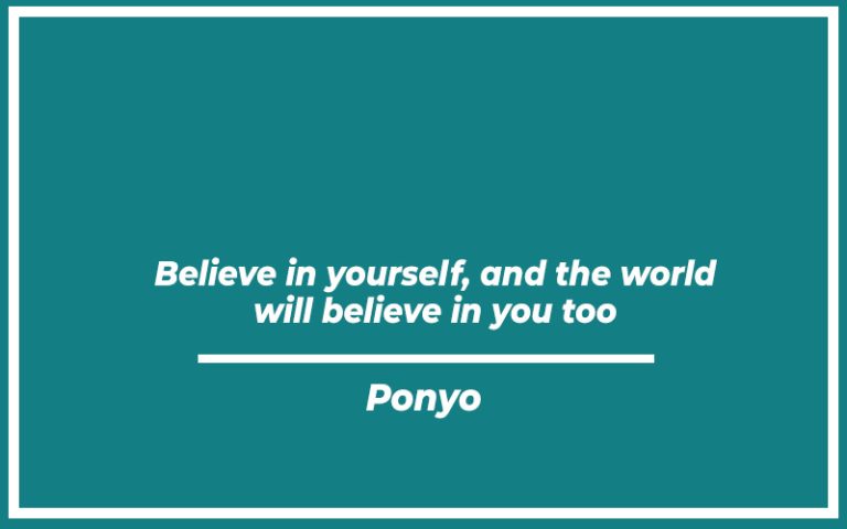 151 Best Ponyo Quotes (with Commentary) - Burning For Success